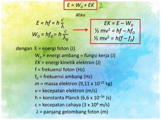 Efek Fotolistrik | PPT