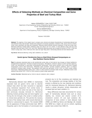 Efek mdm beef | PDF | Chemistry | Science