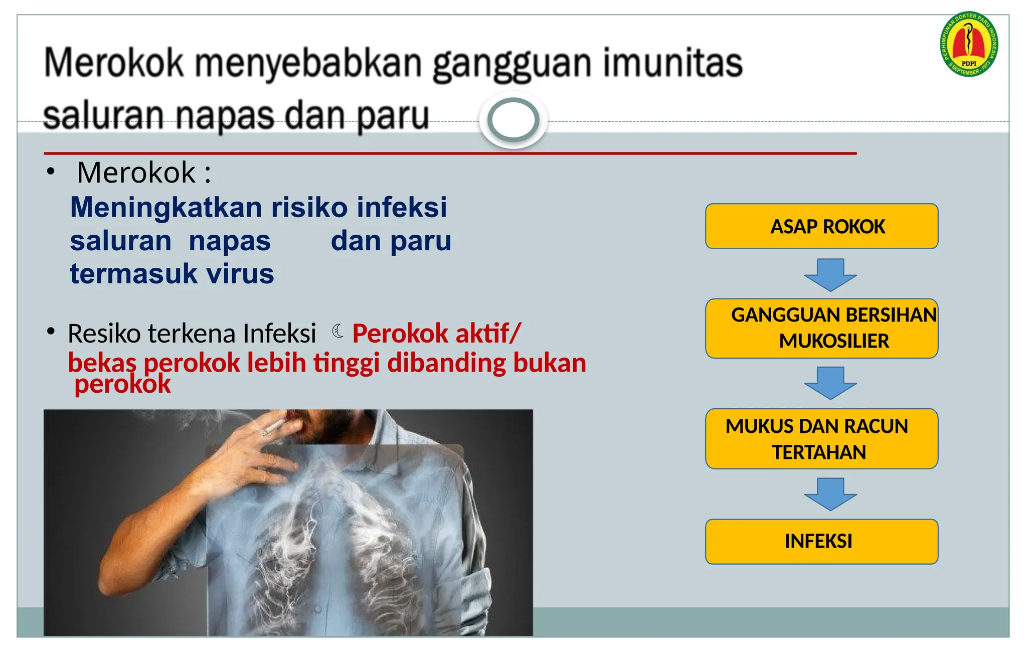 Efek rokok terhadap kesehatan. bahaya... | PPT