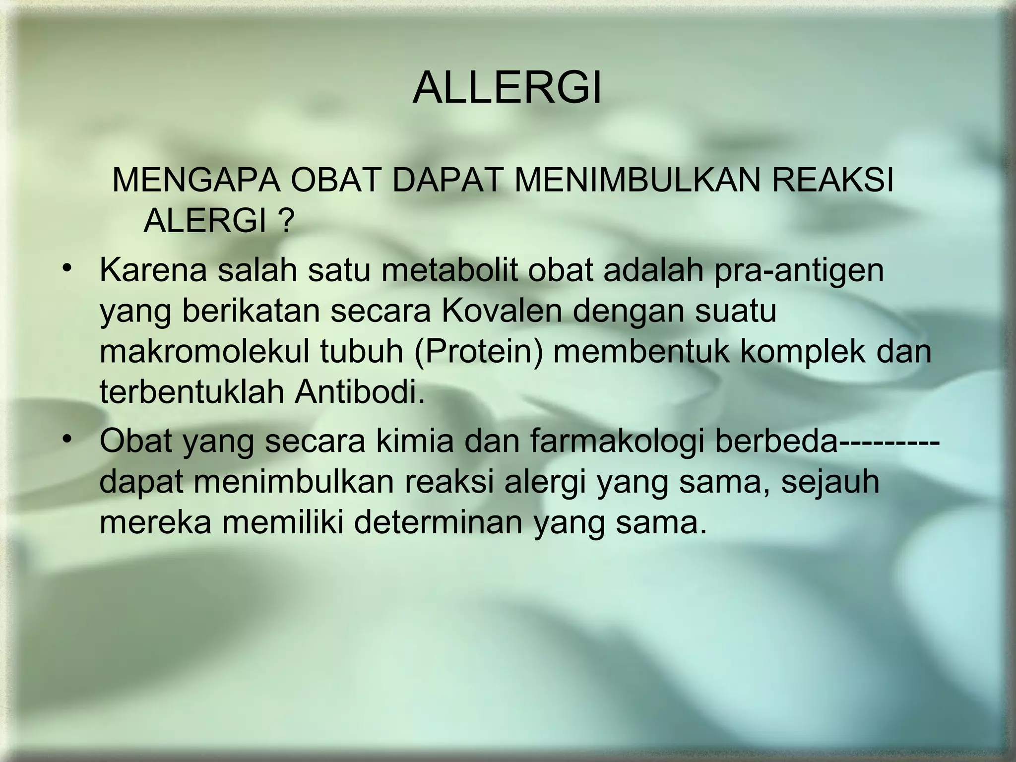 Efek samping obat | PPT