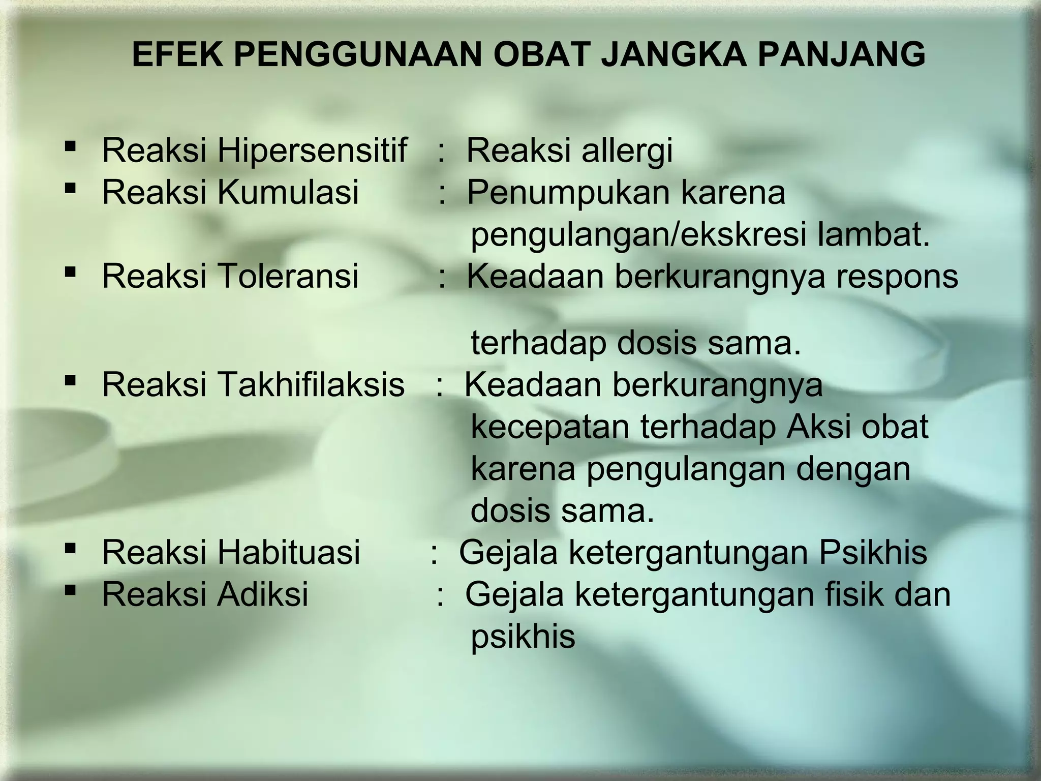 Efek samping obat | PPT