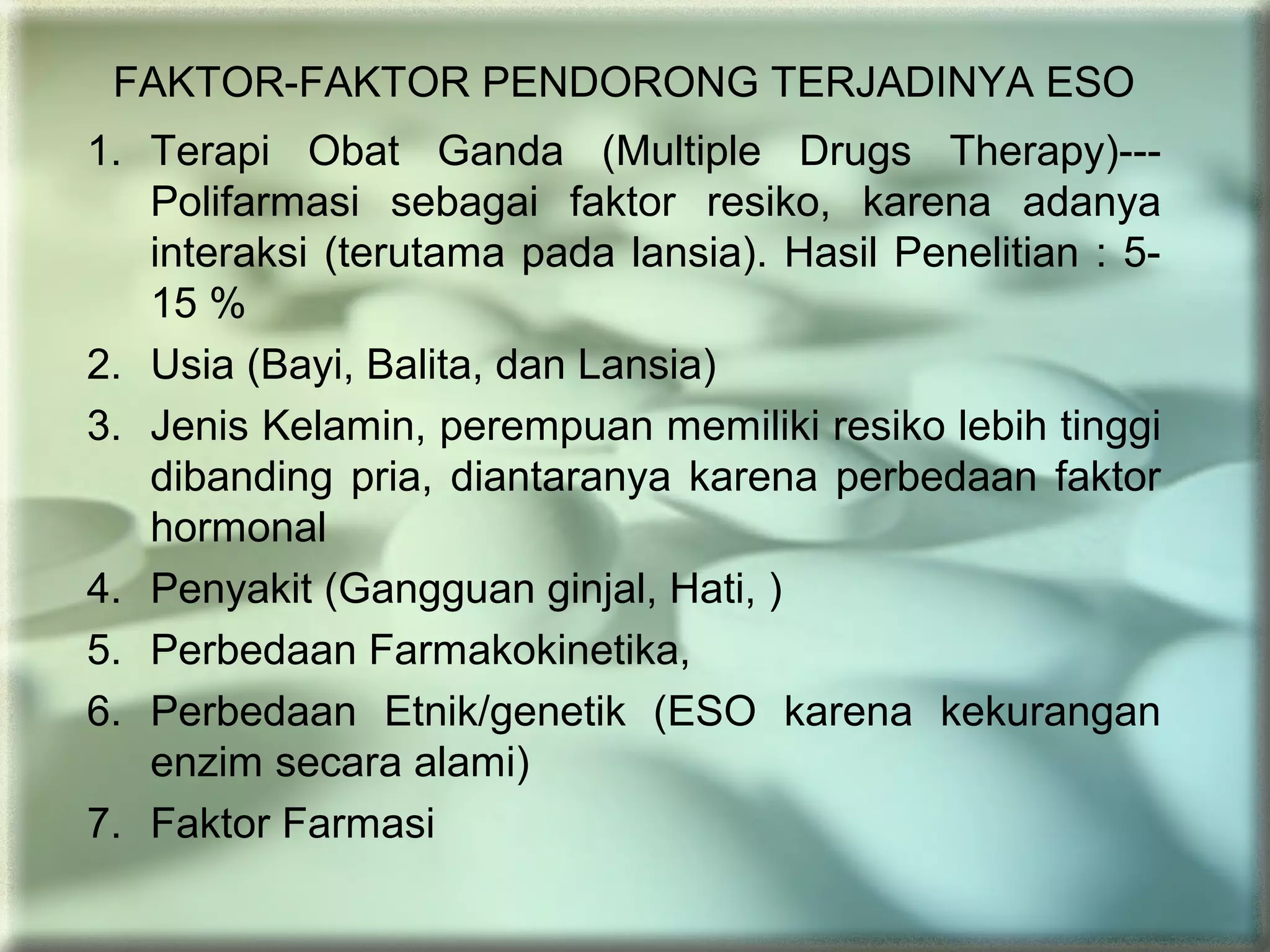 Efek samping obat | PPT