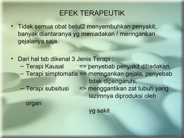 Efek samping obat | PPT