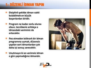 Efektif İdman İçin İpuçları | PDF