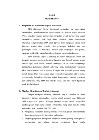 Efektifitas dalam penerapan teknologi pda (personal digital assistant ...