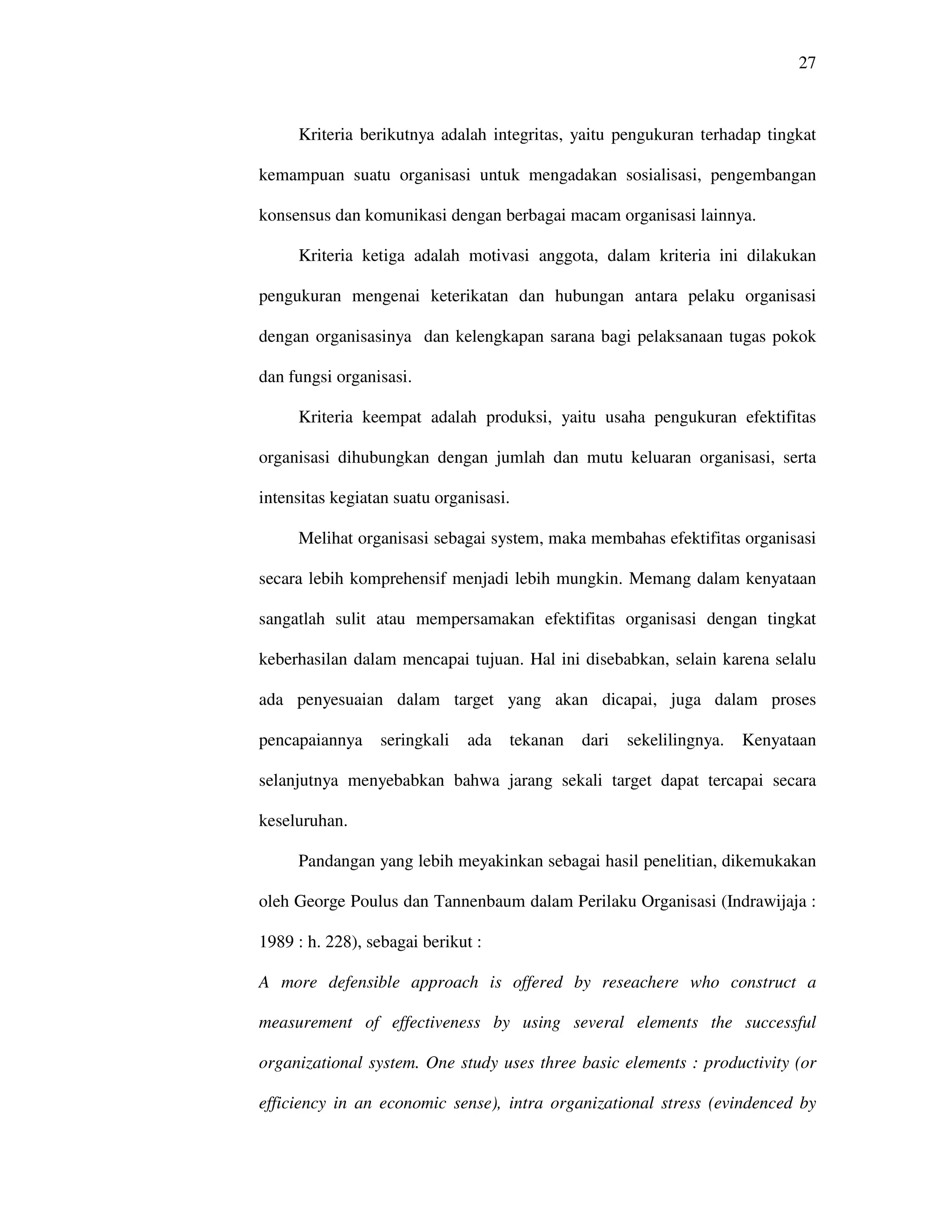 Efektivitas kerja | PDF