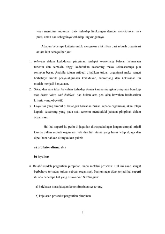 Efektivitas organisasi dan manajemen | PDF