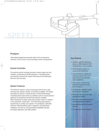 Performix System - High Performance 300mm EFEM | PDF