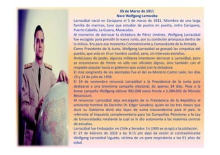 Efemerides de Marzo en Venezuela | PDF