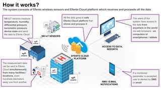 Efento Cloud - online monitoring of physical values with NB-IoT wireless sensors | PDF