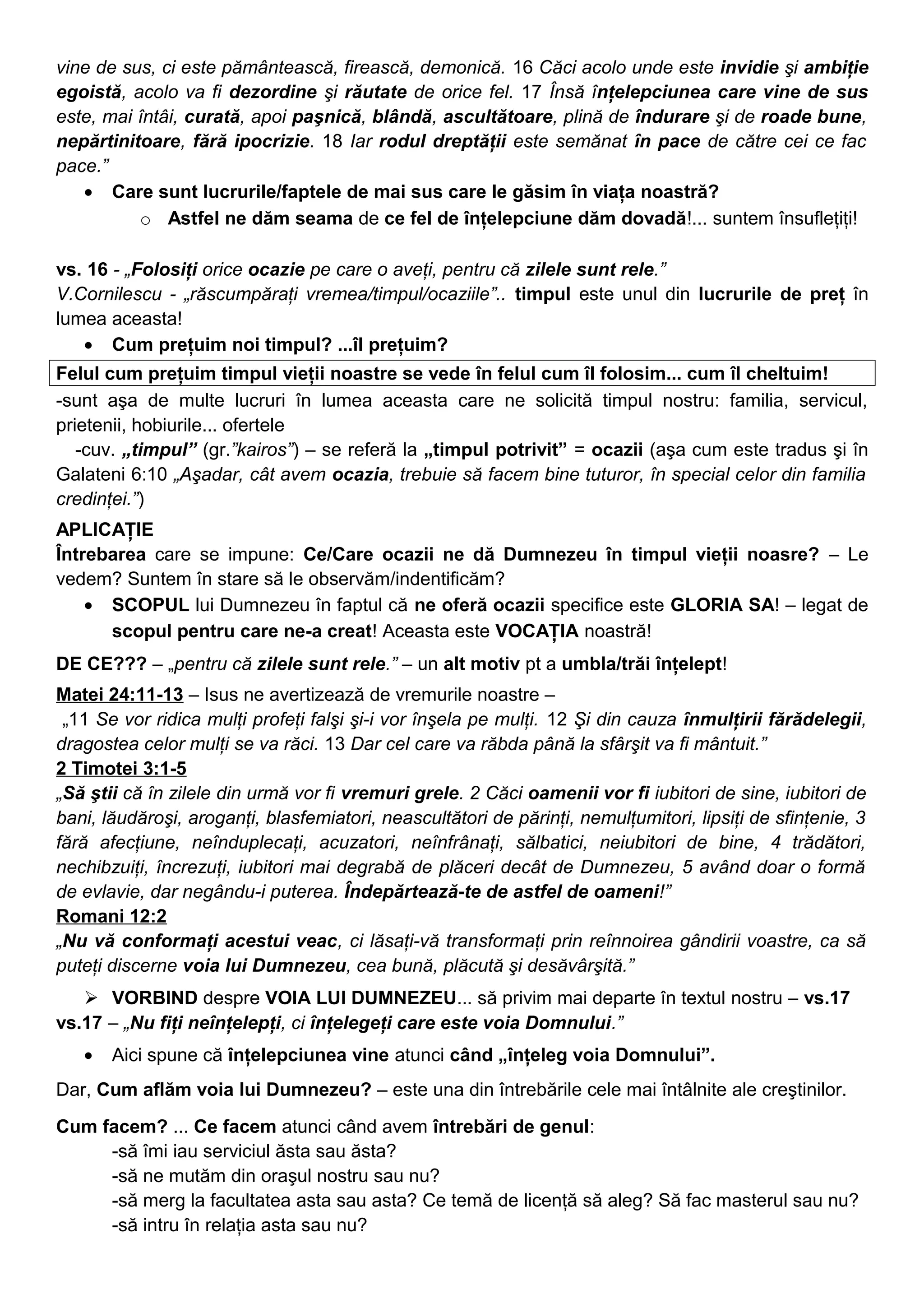 Efeseni 5.15 20 Intelepti | DOC