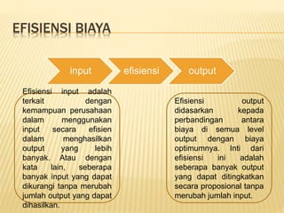 Efisiensi | PPTX