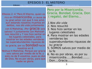 Efesios 3 el misterio | PDF