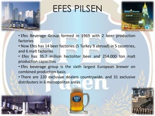 Efes Pilsen's Strategic Analysis | PPTX