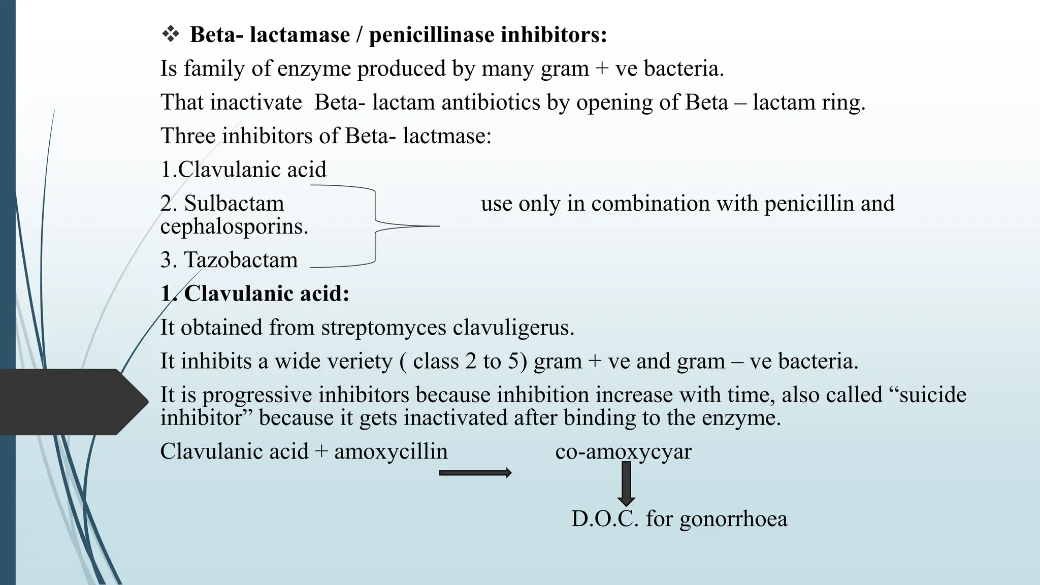 _beta-lactam antibiotics M pharmacy Pharmacology | PPTX
