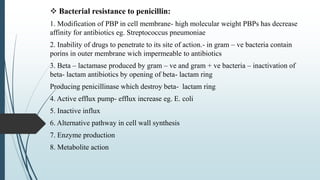 _beta-lactam antibiotics M pharmacy Pharmacology | PPTX