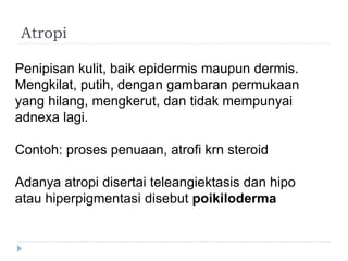 Eff. sekunder (modul kulit dan jaringan penunjang) | PPTX