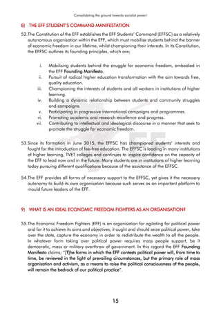 EFF Policy discussion documents | PDF