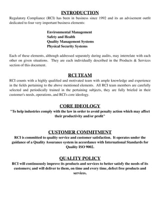 SOQ RCI | PDF