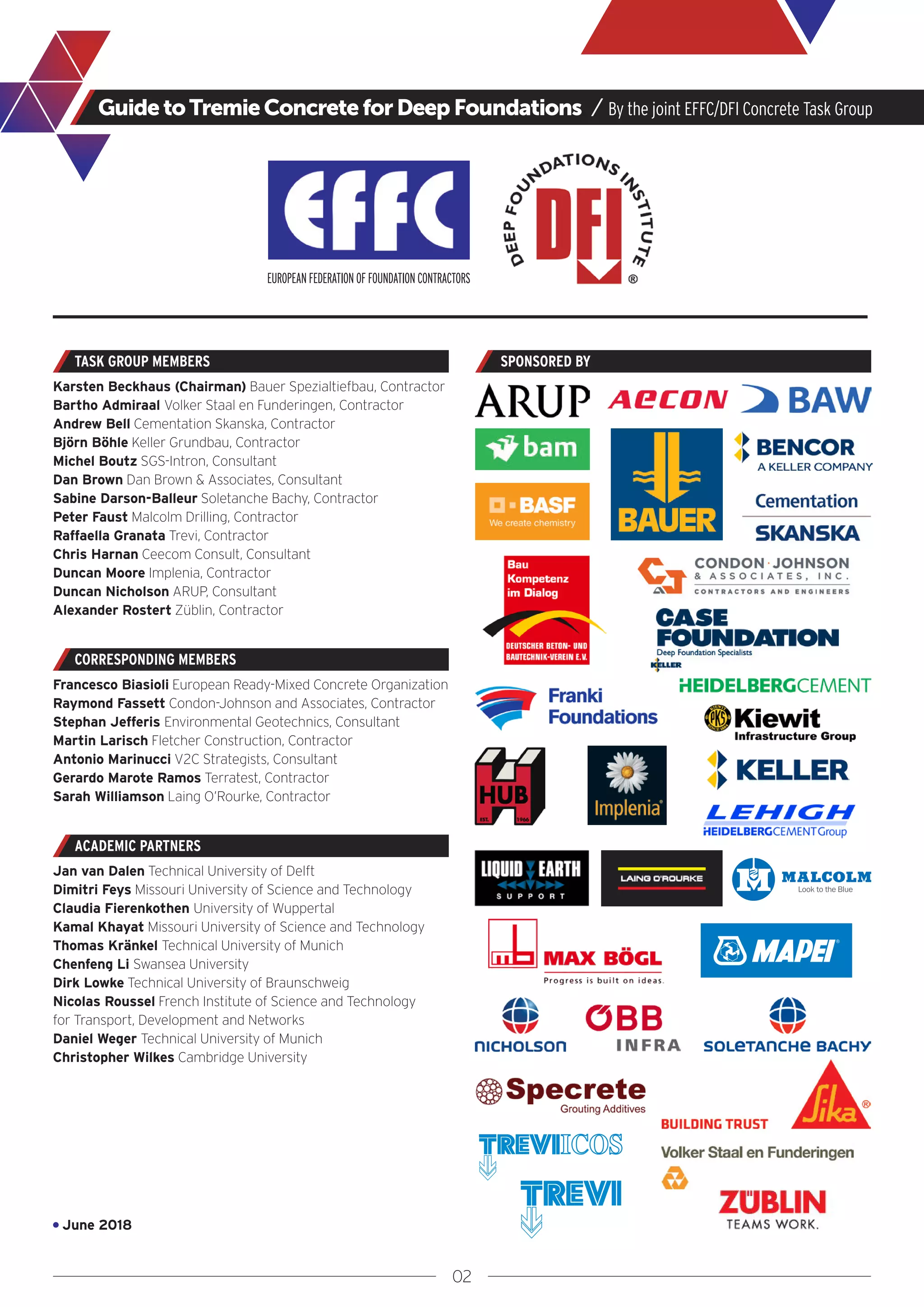 Guide to Tremie Concrete for Deep Foundations | PDF