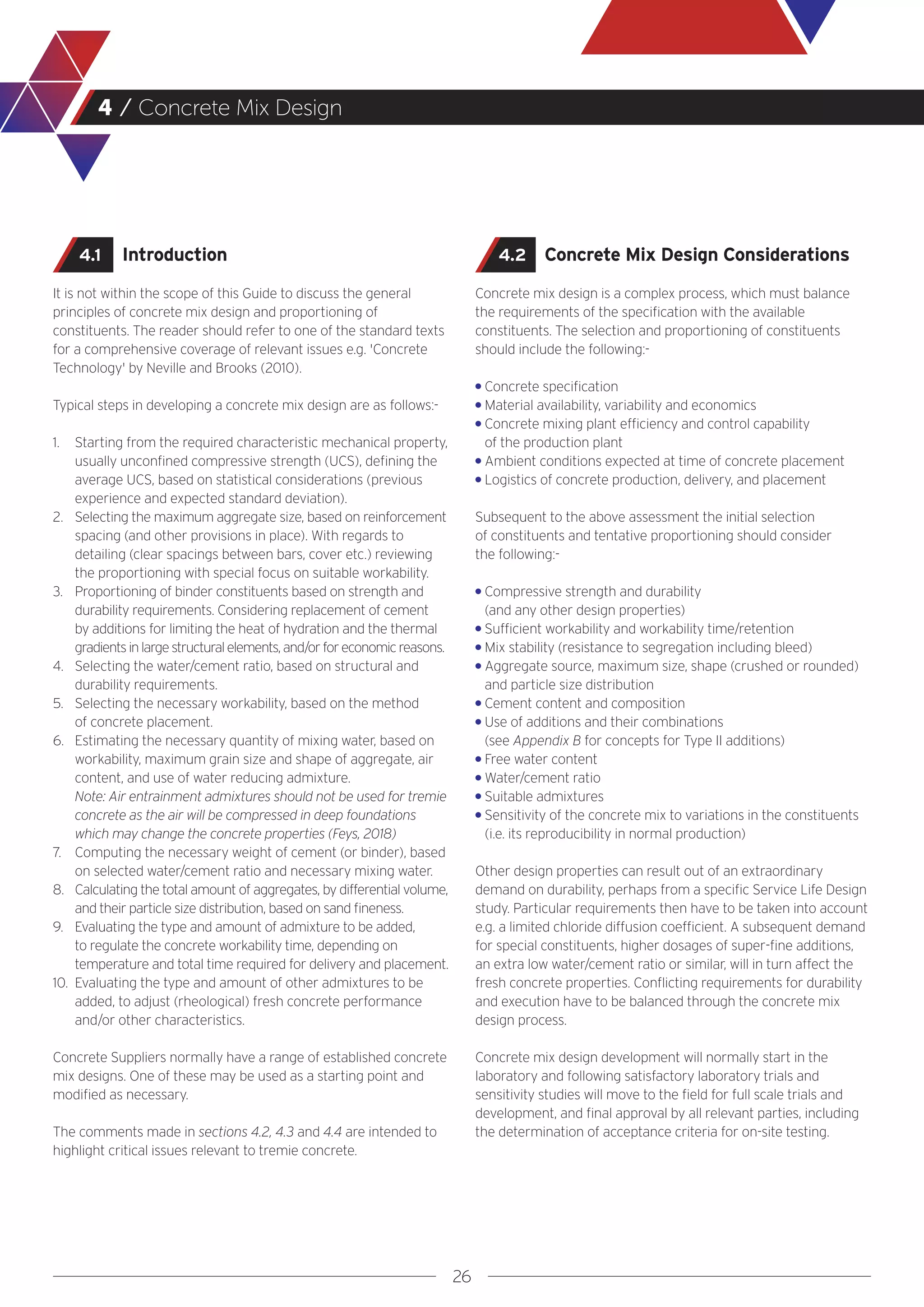 Guide to Tremie Concrete for Deep Foundations | PDF