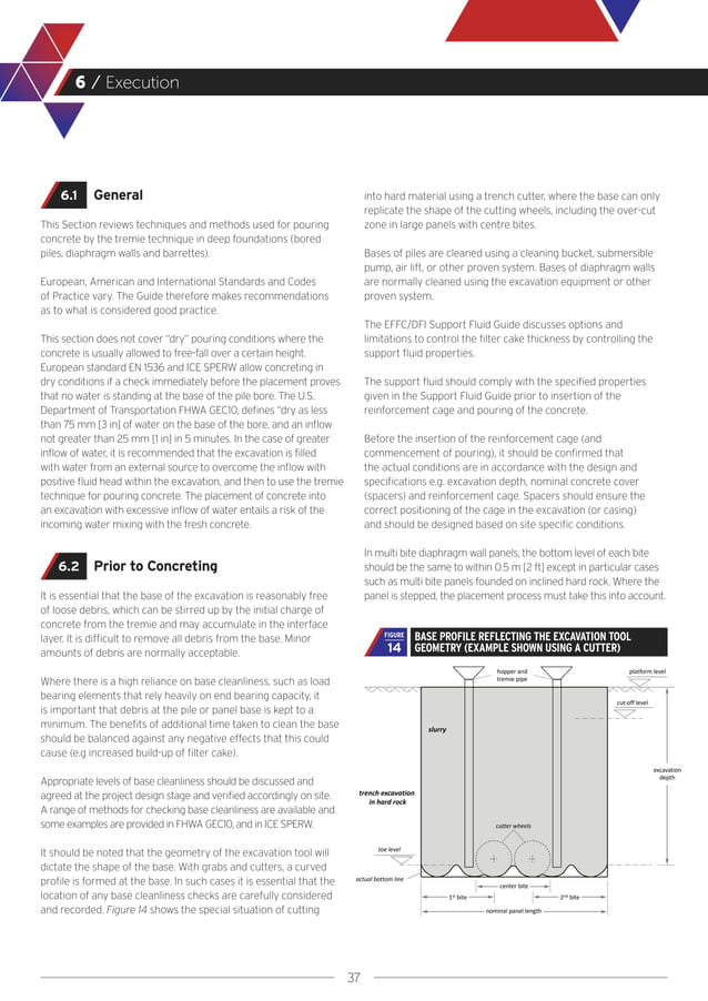 Guide to Tremie Concrete for Deep Foundations | PDF
