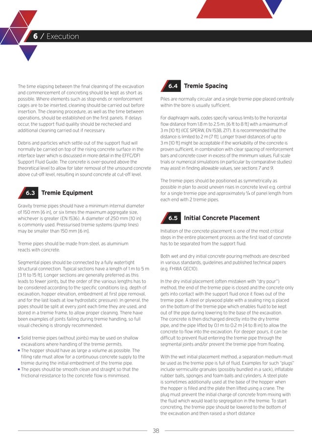 Guide to Tremie Concrete for Deep Foundations | PDF