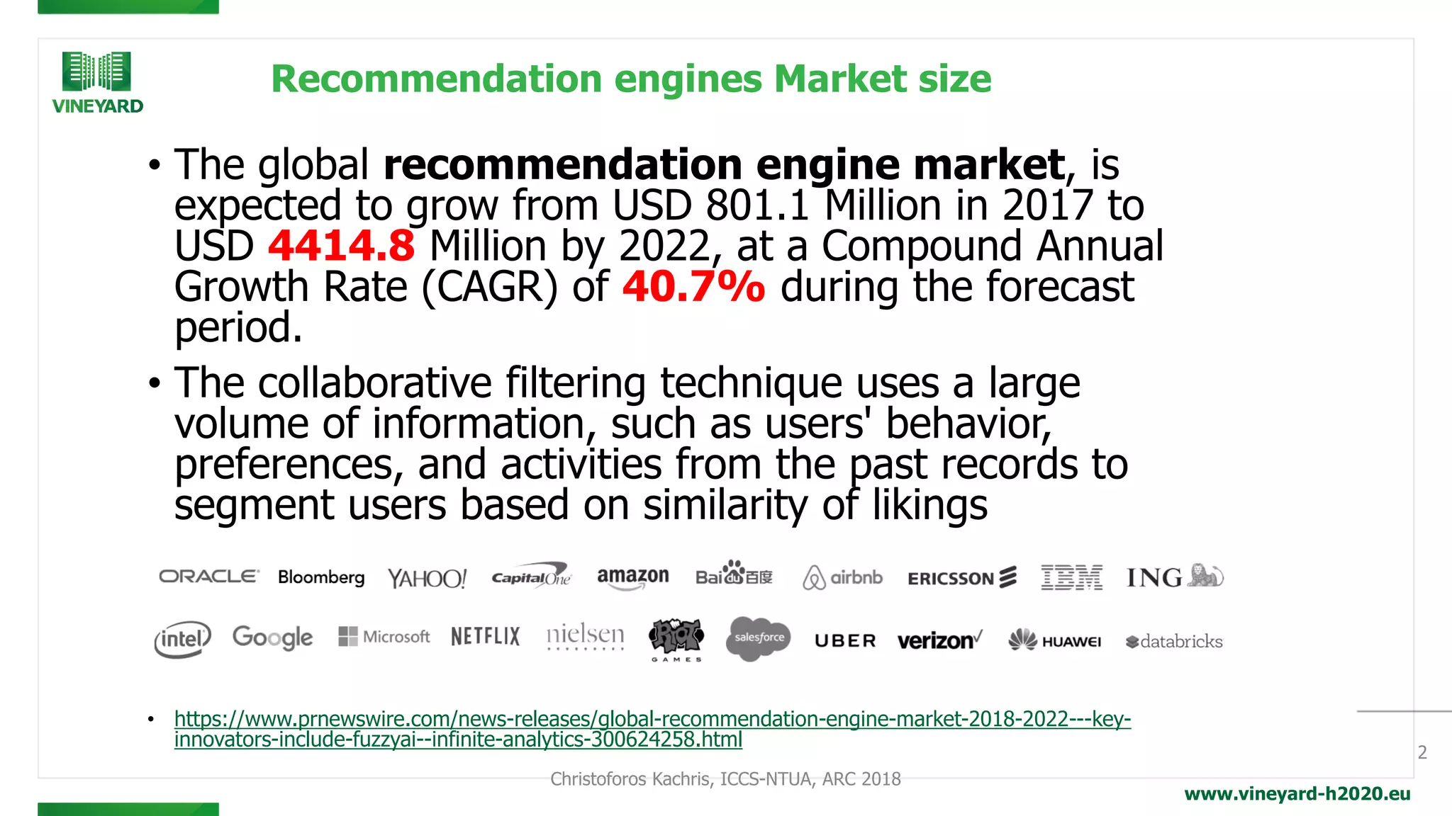 Efficient hardware acceleration of recommendation engines: a use case ...