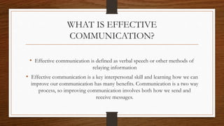 Eff comm ppt | PPTX