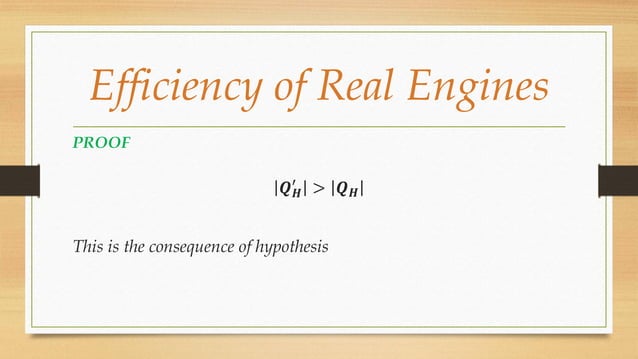 Effeciency of real engines | PPT