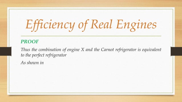 Effeciency of real engines | PPT