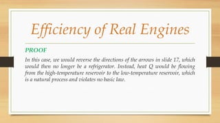 Effeciency of real engines | PPT