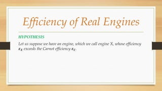 Effeciency of real engines | PPT