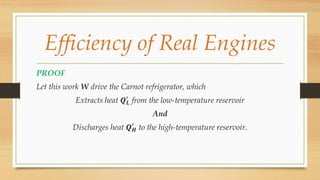 Effeciency of real engines | PPT