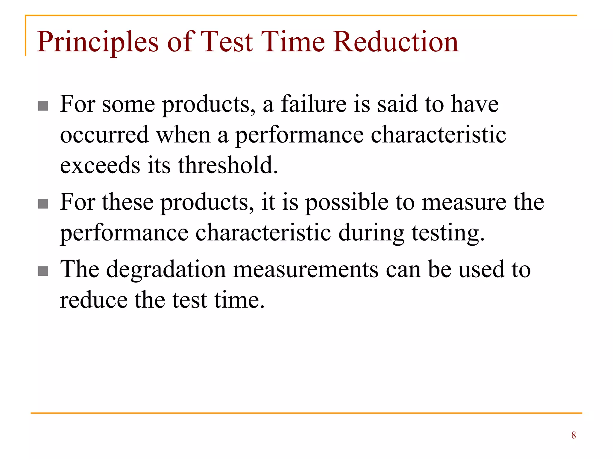 Effecient reliability demostration tests | PDF