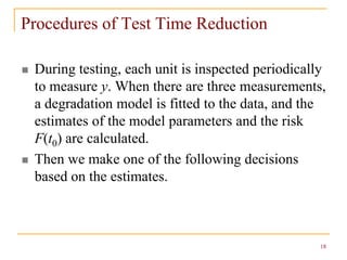 Effecient reliability demostration tests | PPT
