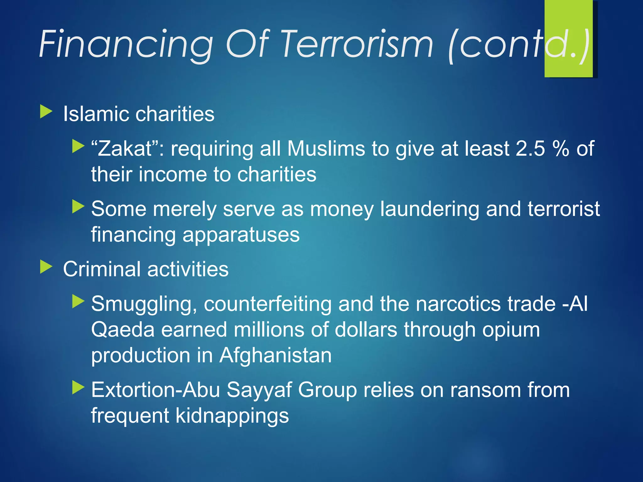 Effect of terrorism-and-disaster-on-economy | PPT | Business Accounting ...