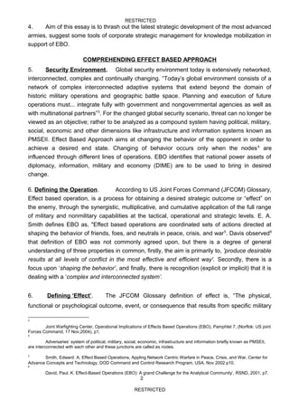 Effect based operation | PDF