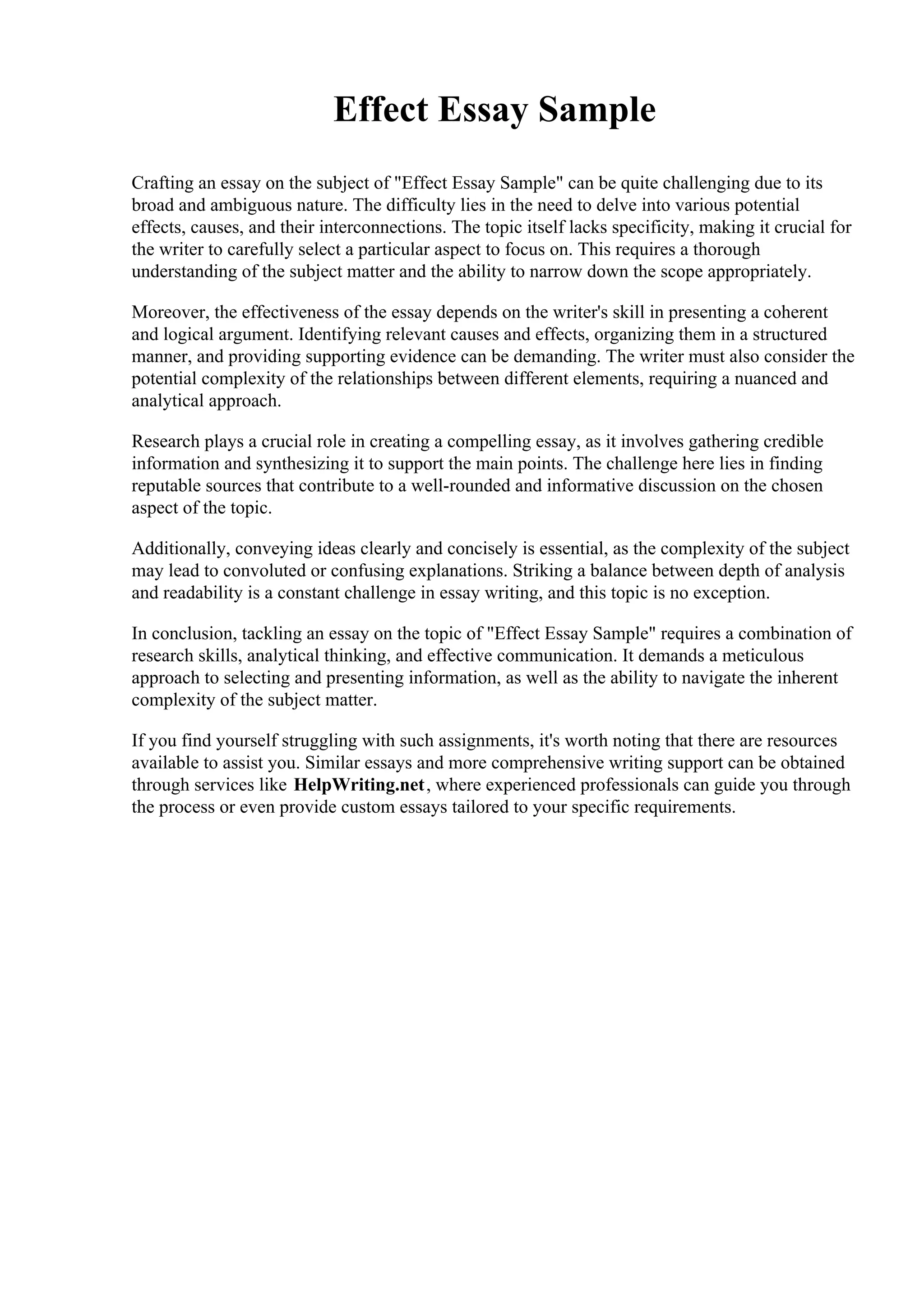 Effect Essay Sample.pdf