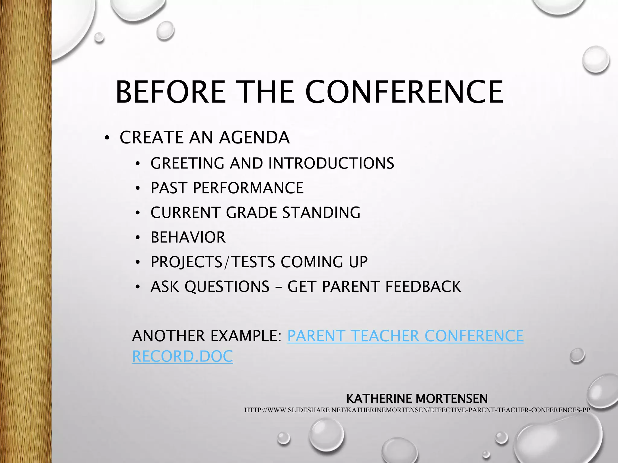 DepEd Parent Teacher Conference-Tracking Planning for Student Progress ...