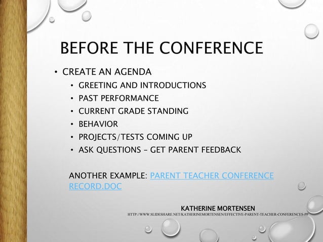 DepEd Parent Teacher Conference-Tracking Planning for Student Progress ...