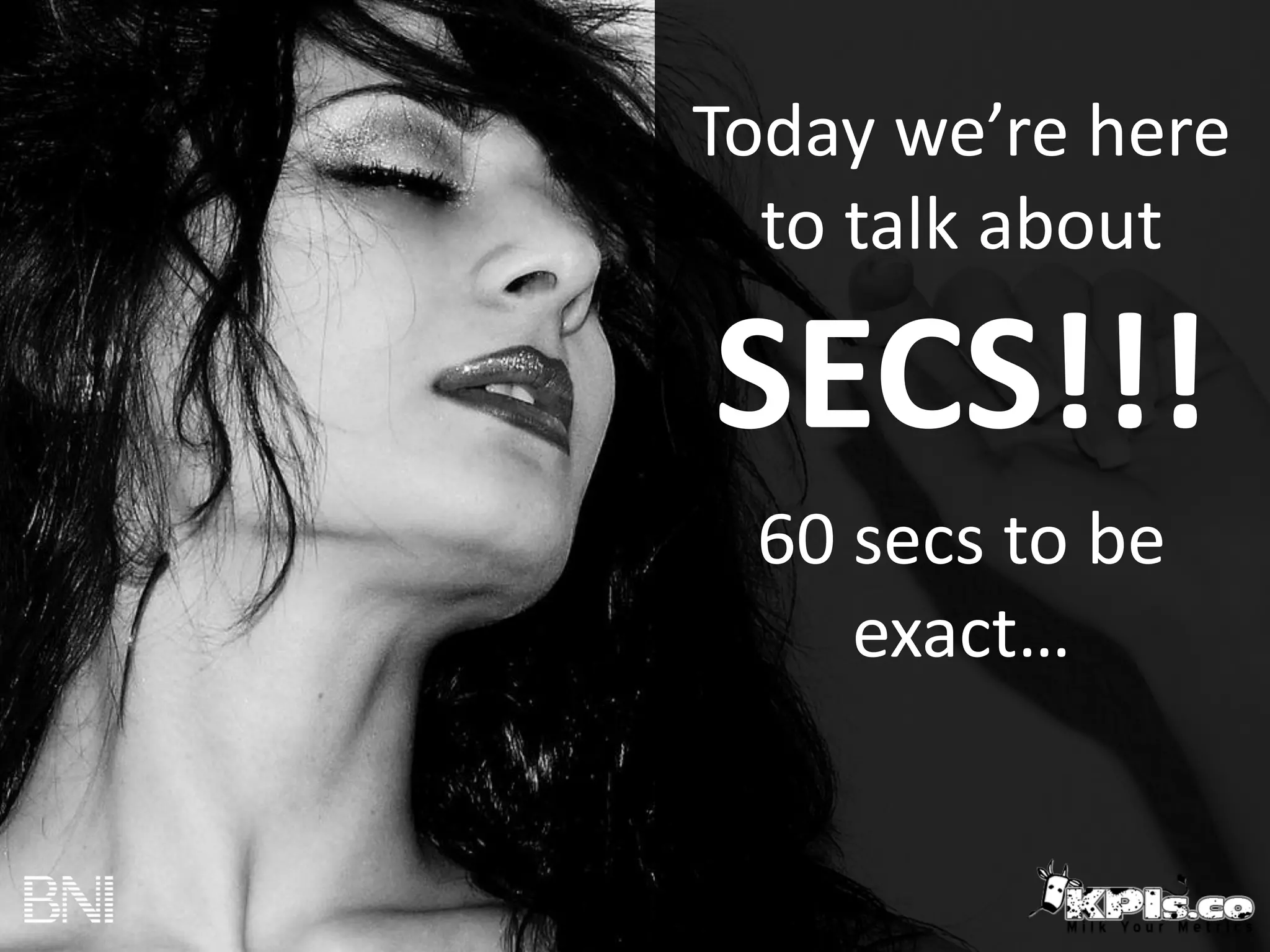 Effective 60 Second BNI Presentations - Mike Darnell, BNI United ...