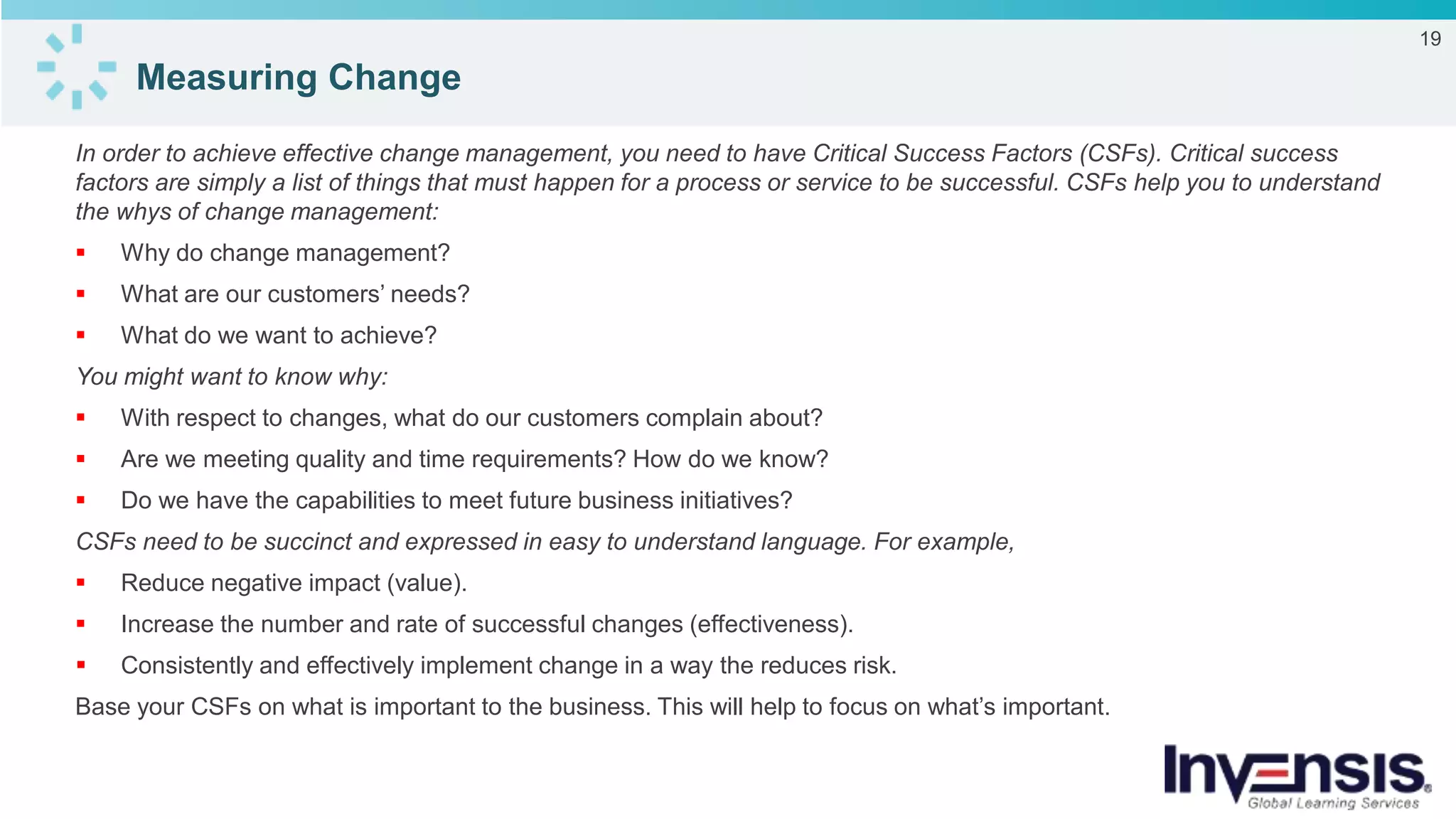 Effective Change Management | PPTX