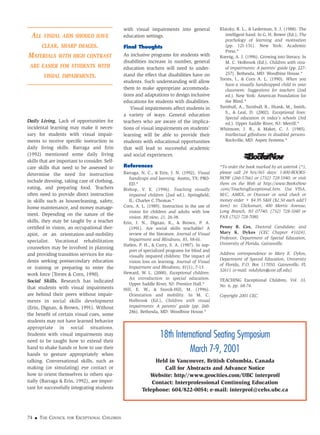 Effective classroom-adaptations cec-2001 | PDF