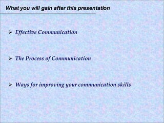 Effective Communication | PPT
