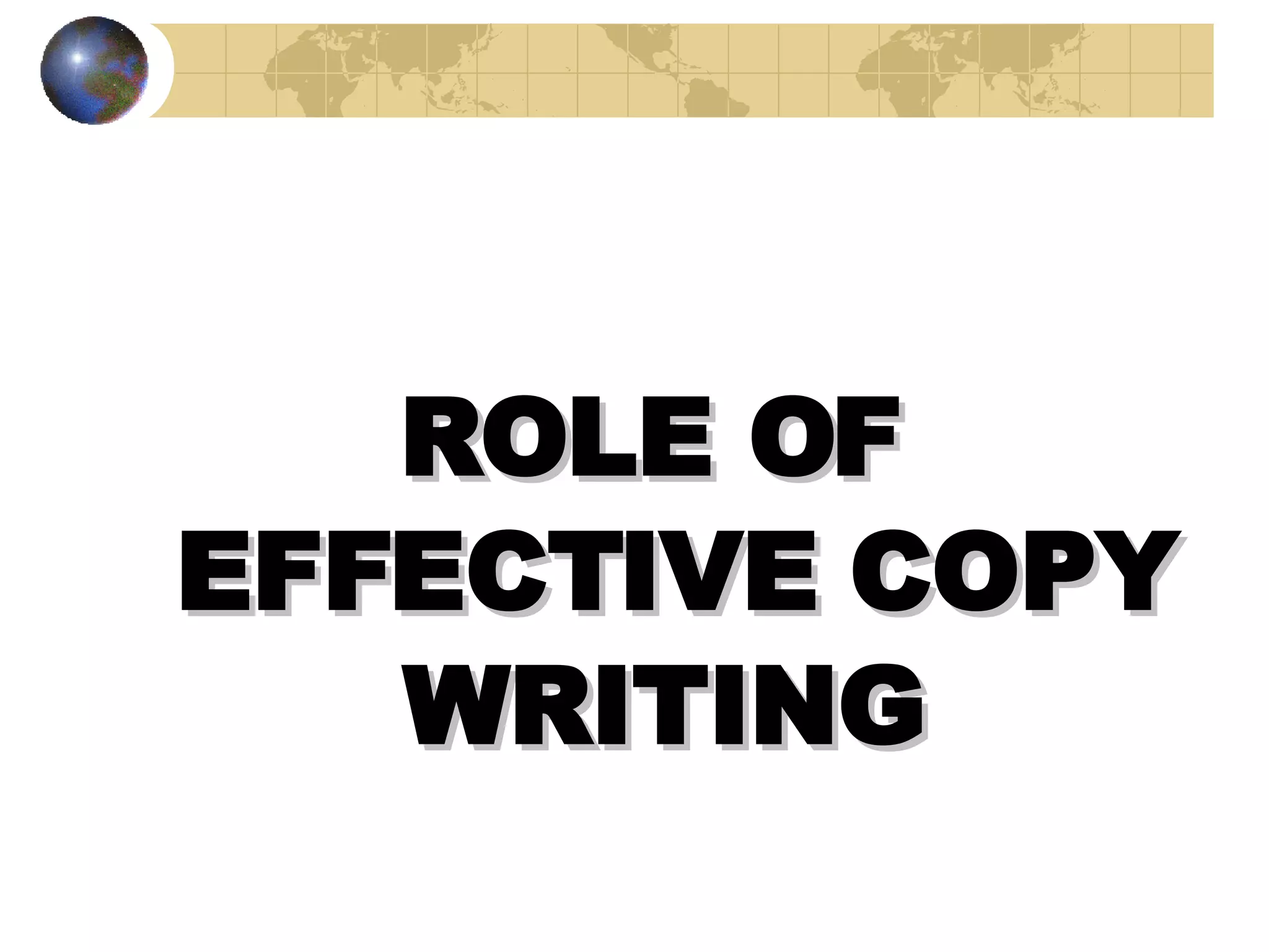 Effective Copy | PPT