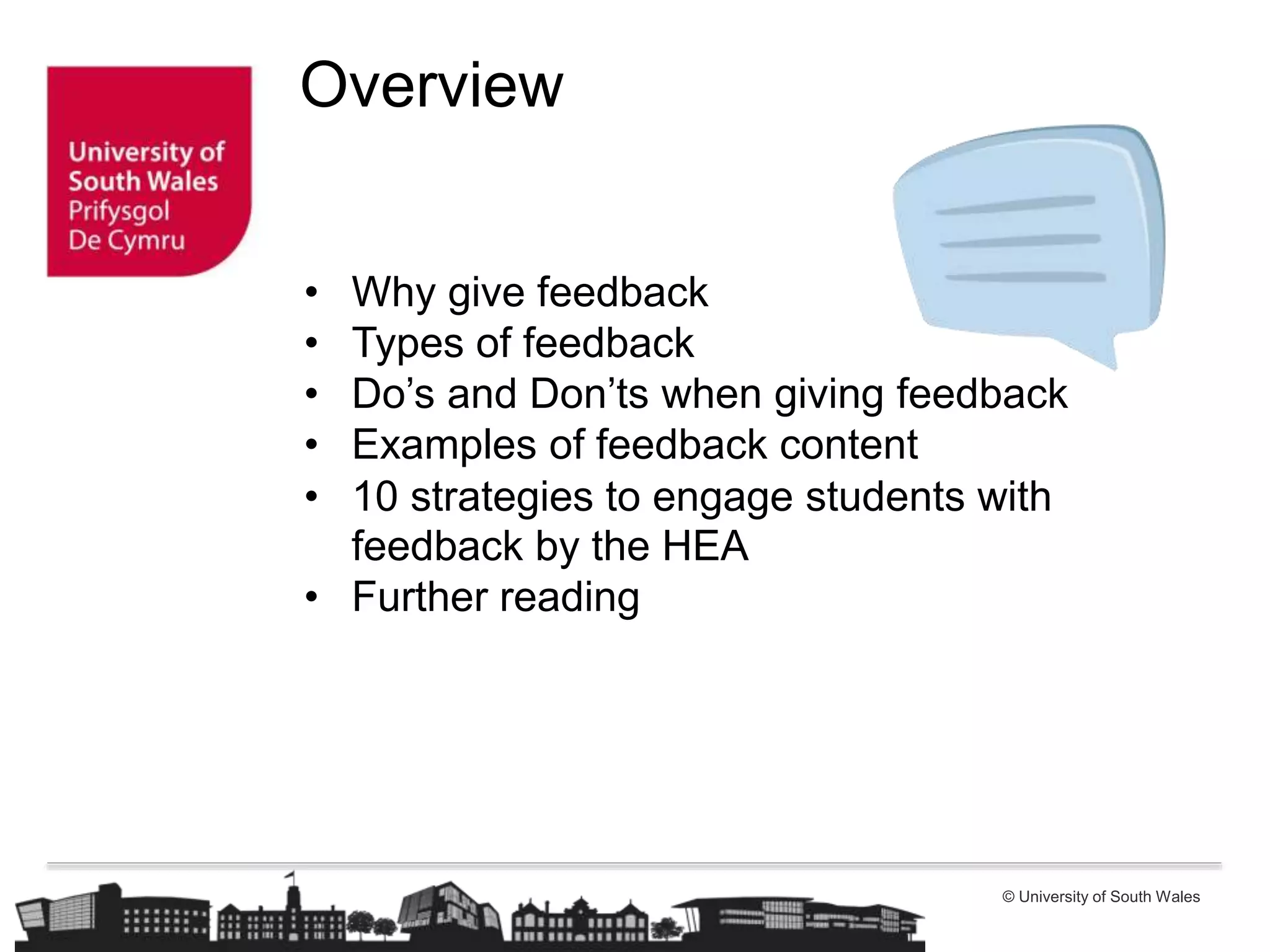 Effective feedback ro | PPTX