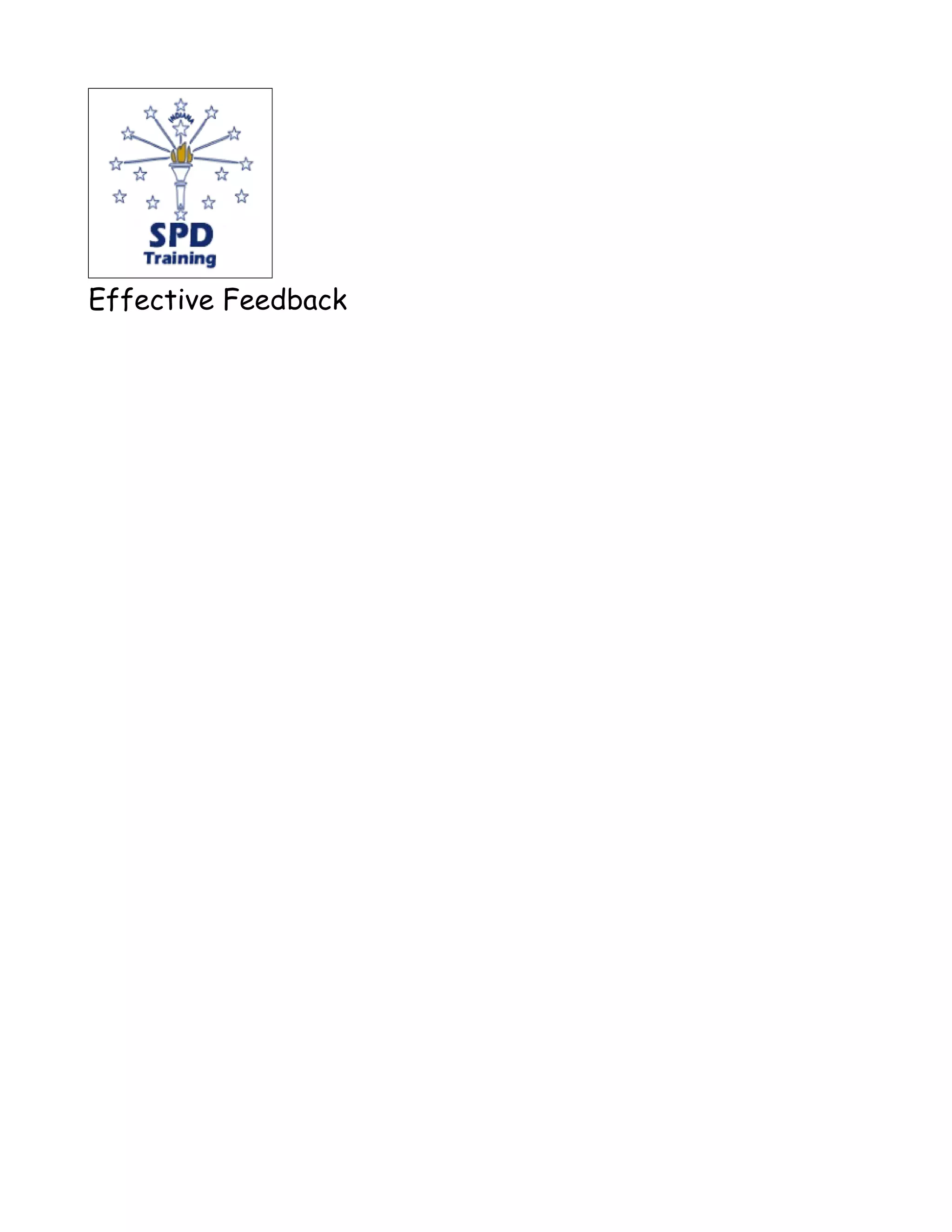 Effective Feedback Sources of Feedback Poster.doc