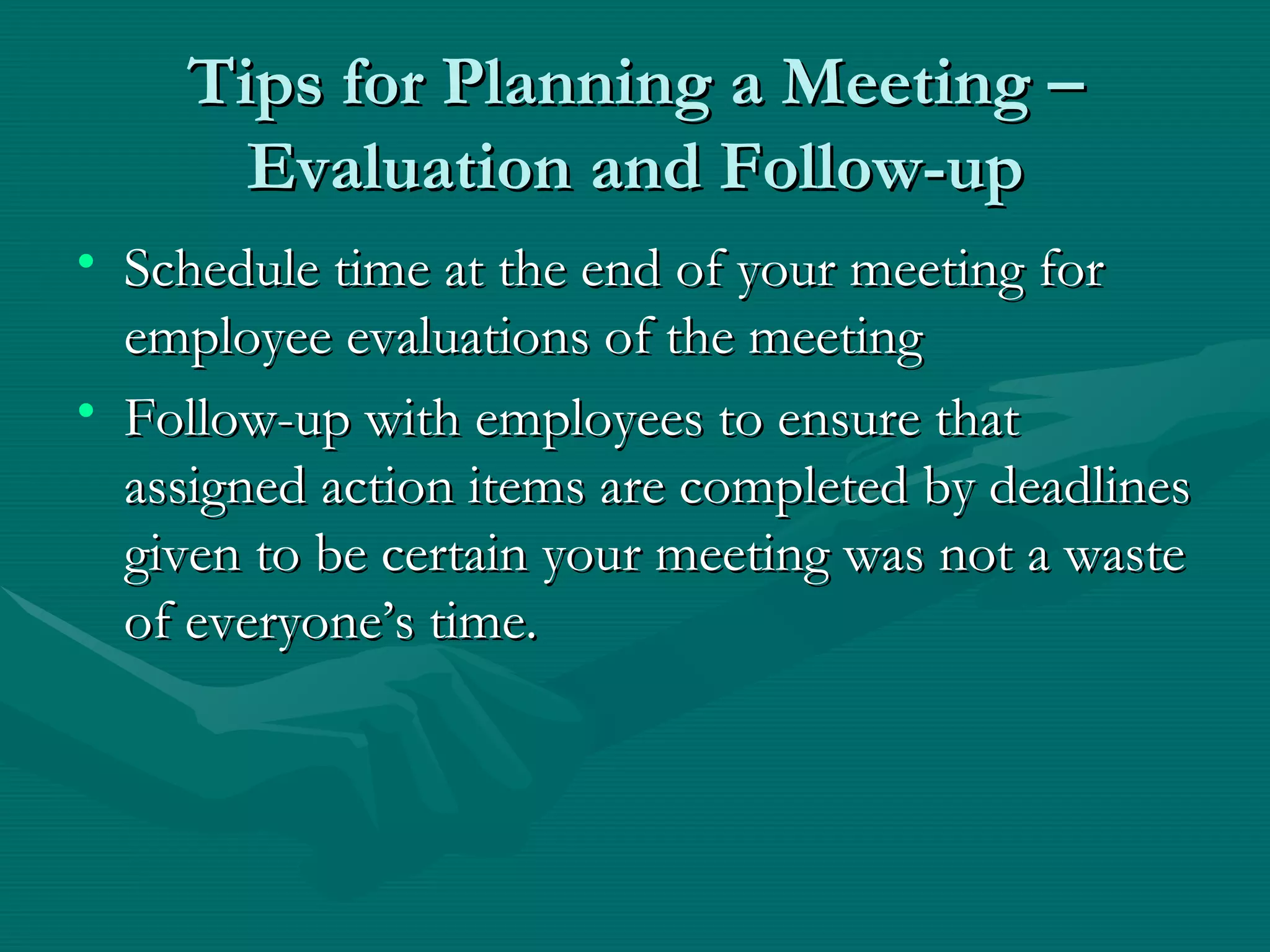 Effective Meetings | PPT