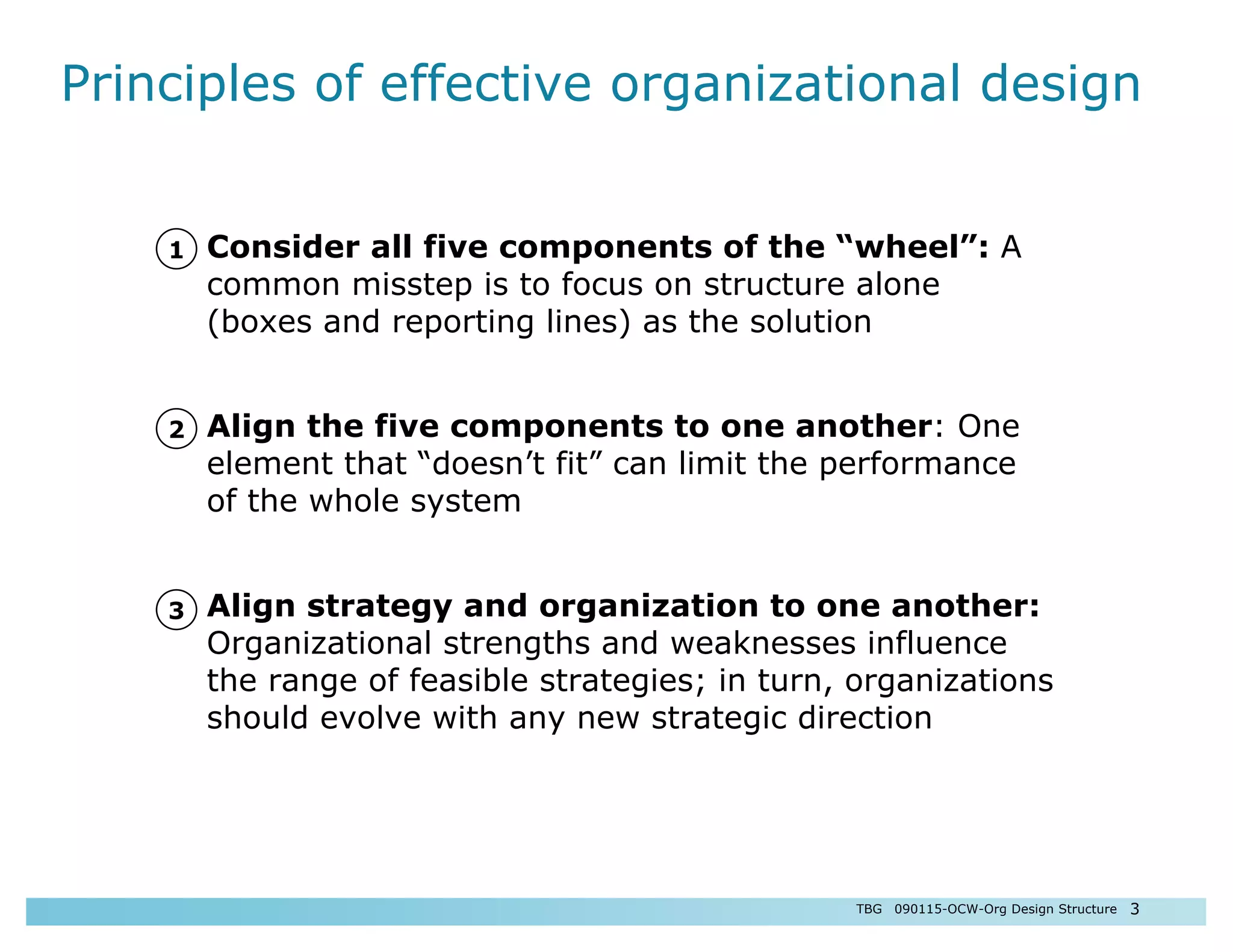 Effective organizations -structural-design | PDF